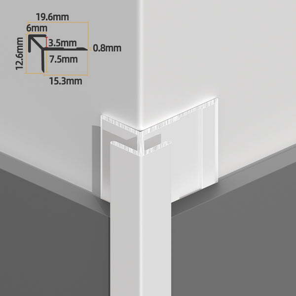 Aluminum Wall Panel Trim Outside Corner | Durable Metal Edge Finish ...