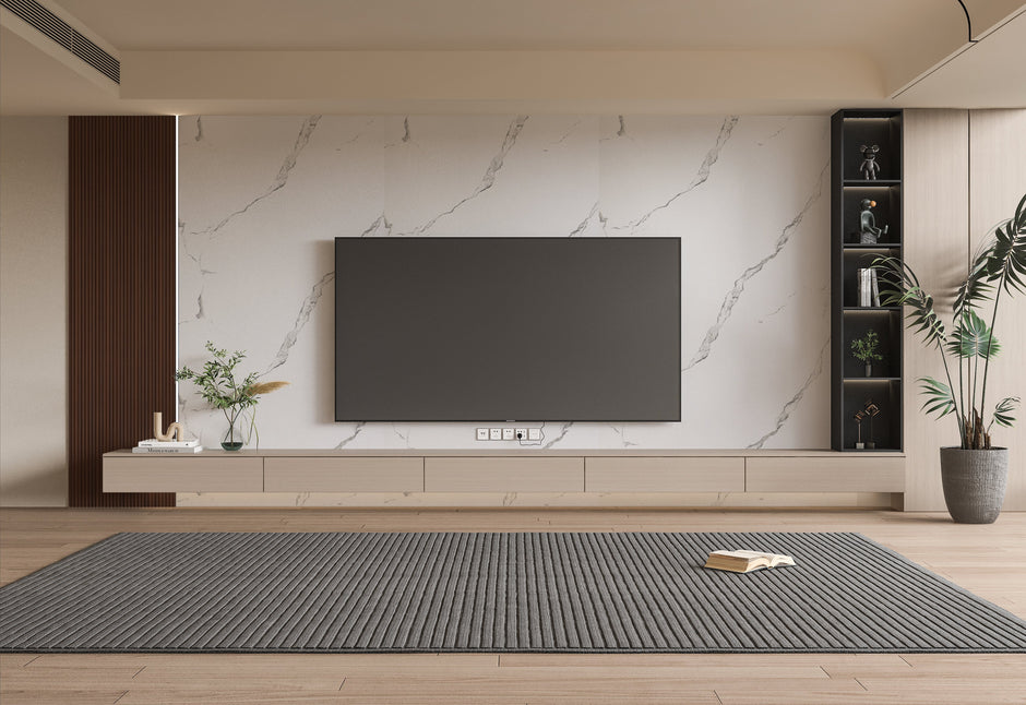 Stone Texture Waterproof PVC Wall Panels | Modern Interior Wall Sheets ...